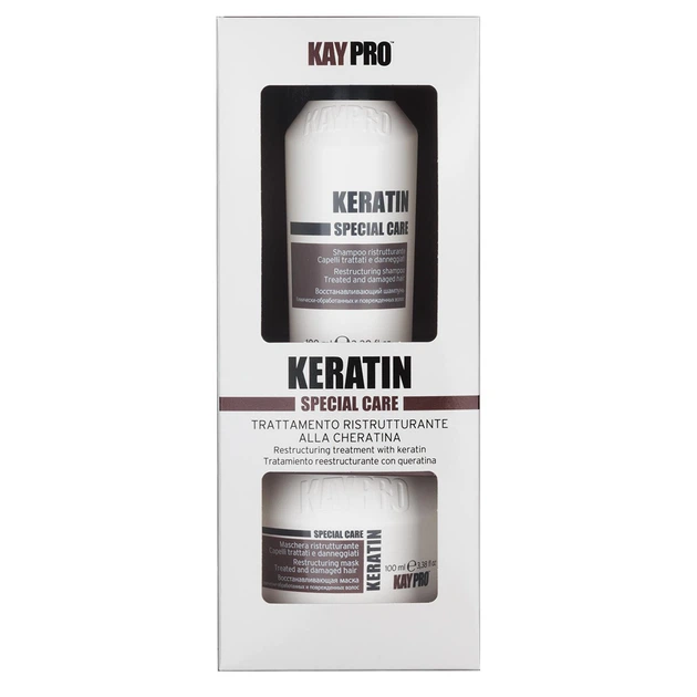 Набор для восстановления волос с кератином KayPro Special Care Keratin ...
