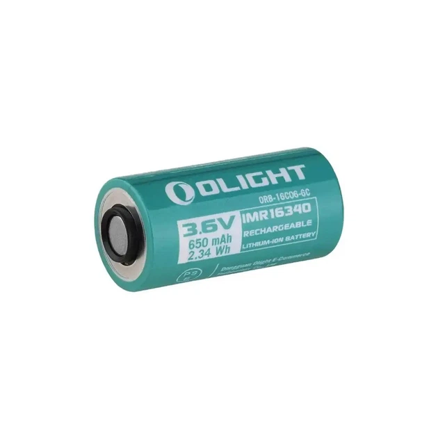 Аккумулятор Olight 16340 3,6V 650 mAh (m426846) – фото, отзывы ...