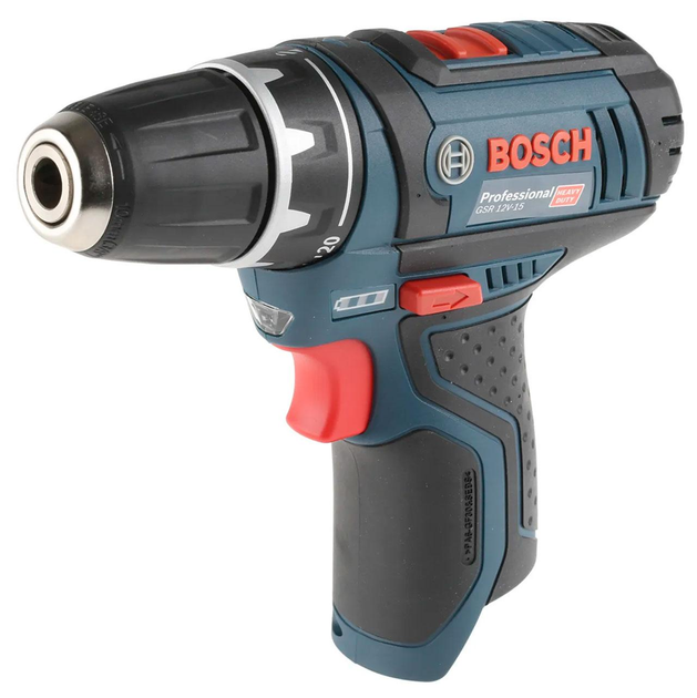 Аккумуляторный шуруповерт Bosch Professional GSR 12V-15 без акб ...