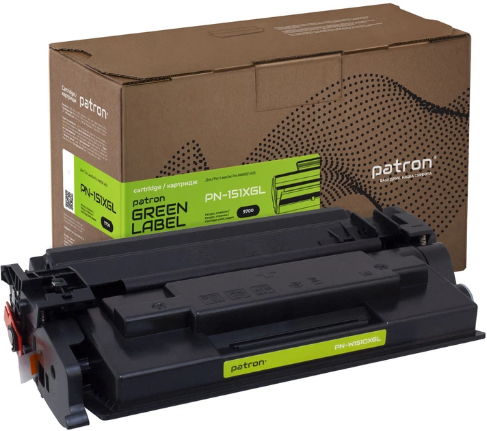 Картридж Patron Green Label для HP 151X (W1510X) Black (PN-151XGL ...
