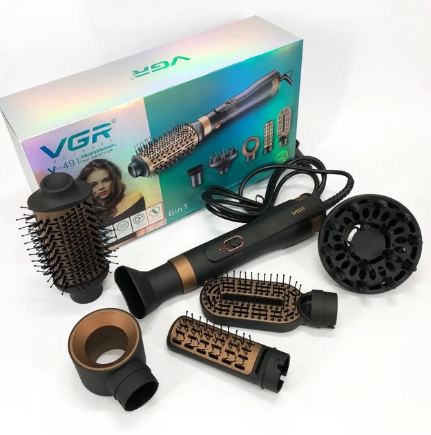 ФЕН-ЩІТКА 6В1 VGR-491 – фото, відгуки, характеристики в інтернет-магазині ROZETKA від продавця ...