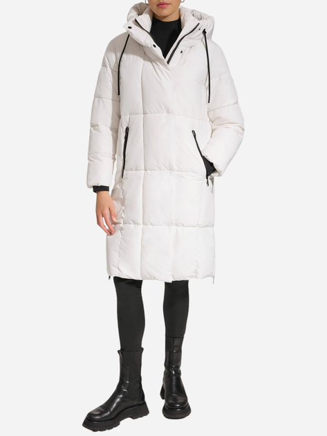 Куртка зимняя длинная женская Donna Karan NY (DKNY) 334339201 L Белая ...