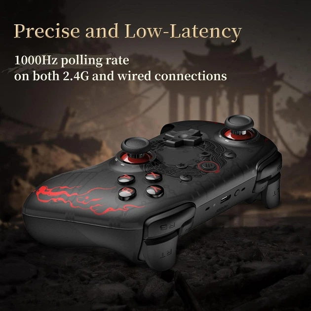 Геймпад 8bitdo Ultimate 2C Black Myth WuKong з ефектом Холла для ...