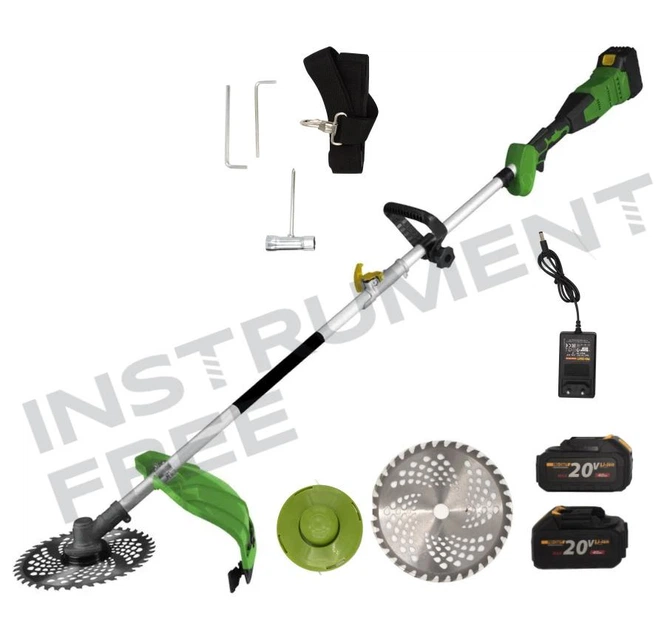 Акумуляторна електрокоса ProCraft ATA-40 (2 акумулятори по 4 А/г, зарядний пристрій, розбірна ...