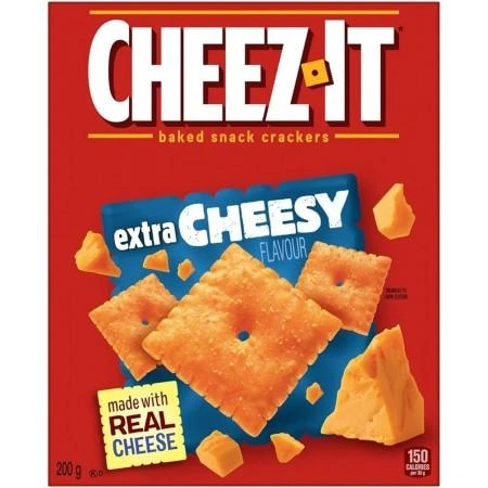 Крекер Kellogg's Cheez It Extra Cheesy 200 грам – ROZETKA. Купить ...