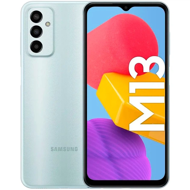 Смартфон Samsung Galaxy M13 (M135F) 128Gb Blue (SM-M135FLBGSEK) (Grade ...