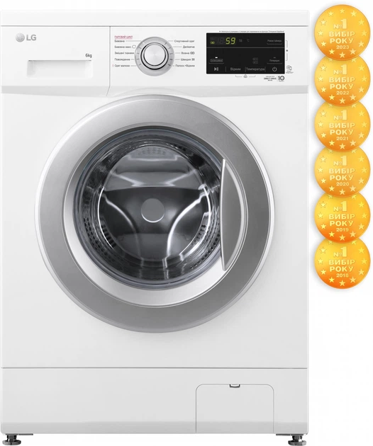 Стиральная машина узкая LG F2J3NS1W – фото, отзывы, характеристики в интернет-магазине ROZETKA ...