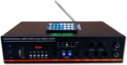 Підсилювач звуку з Bluetooth і пультом XPRO AMP 333BT (44573-333BT_1747 ...