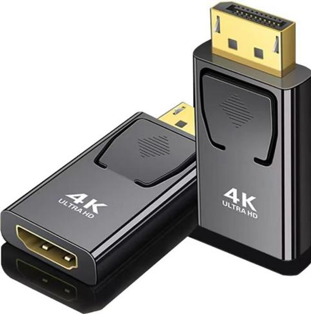 Переходник конвертер 4K ULTRA HD DisplayPort (DP) -> HDMI активный ...