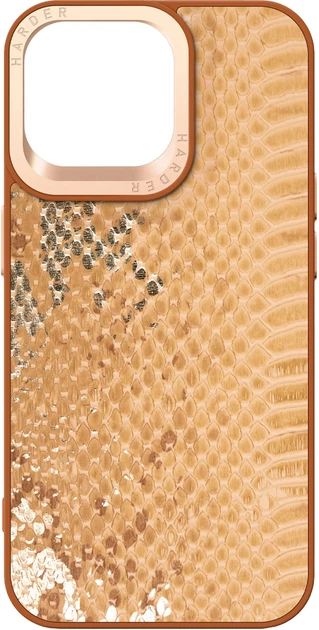 Панель Harder Snake Pattern для Apple iPhone 14 Pro Max Beige (ARM76812 ...