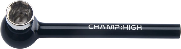 Трубка 11.5 Champ High Pool Pipe из черного боросиликатного стекла с ...