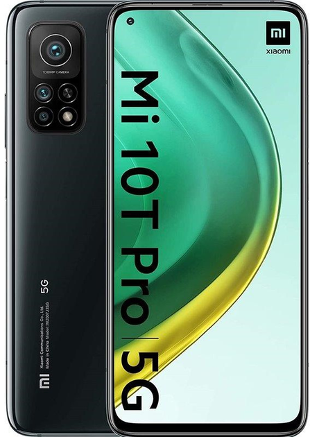 Мобильный телефон Xiaomi Mi 10T Pro 8/256GB Black (MZB07ZXEU) – фото ...