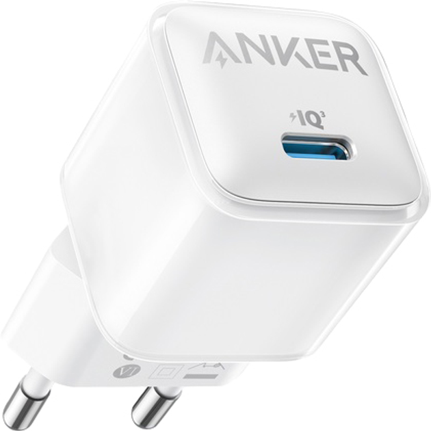 Сетевое зарядное устройство Anker PowerPort 512 Nano 20W USB-C White ...