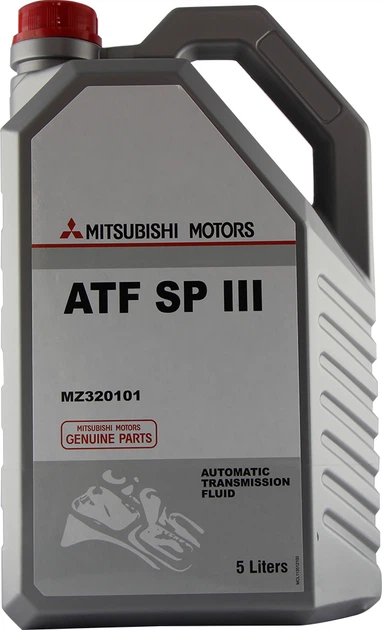 Масло трансмиссионное Mitsubishi ATF SP III 5 л (MZ320101) – фото ...