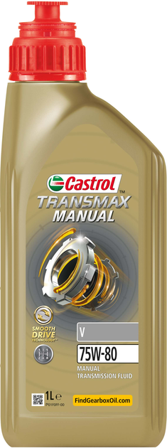 Трансмиссионное масло Castrol Transmax Manual V 75W-80 1 л – фото ...