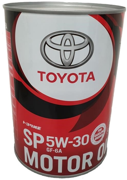 Моторное масло Toyota 5W30 SP/GF-6A 1 л (0888013706) – фото, отзывы ...