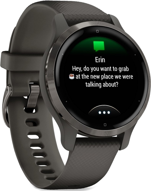 Смарт-часы Garmin Venu 2S Slate Bezel 40 mm with Graphite Case and ...