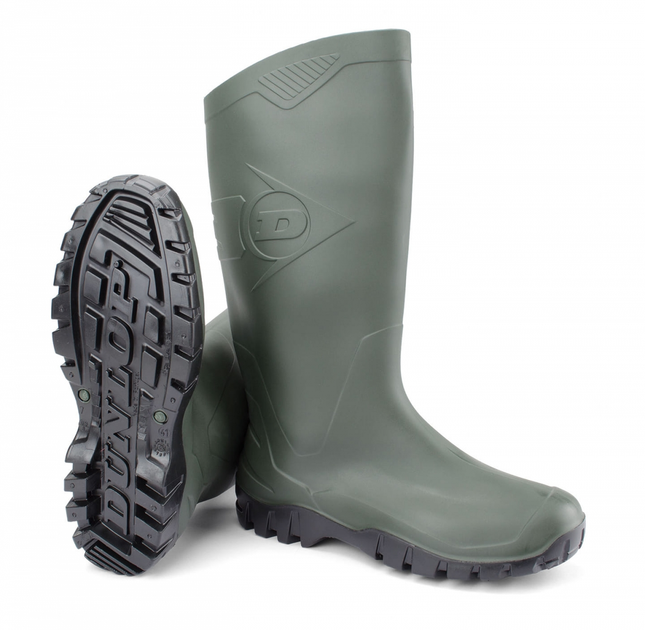 Сапоги резиновые Dunlop р.42 зелёные, модель Dane (К680011) Португалия ...