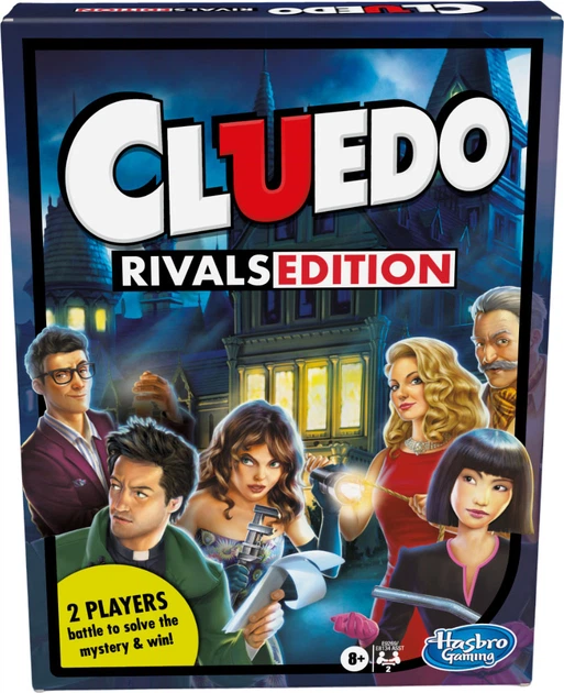 Настольная дорожная Игра Hasbro Clue Rivals Edition (E8134_E9269 ...