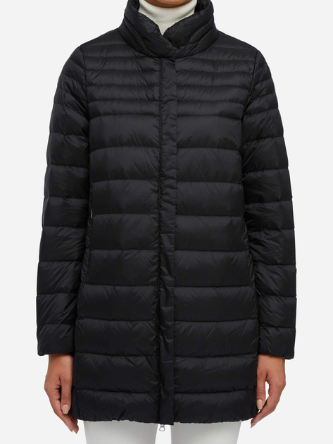Пуховик зимний женский Geox W3627DT2566-F9000 48 Черный (8056206427624 ...