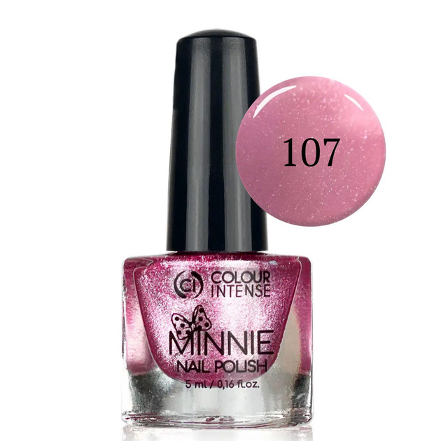 Лак для ногтей Colour Intense Minnie 5 мл NP-16 № 107 Шиммер rosy ...