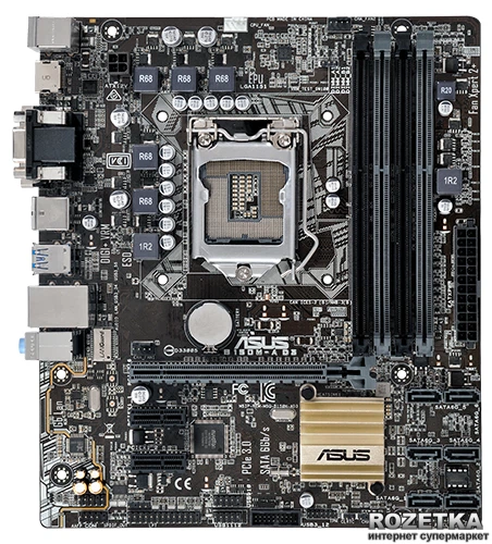 Материнская плата Asus B150M-A D3 (s1151, Intel B150, PCI-Ex16) – фото ...
