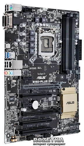 Материнская плата Asus B150-Plus D3 (s1151, Intel B150, PCI-Ex16 ...