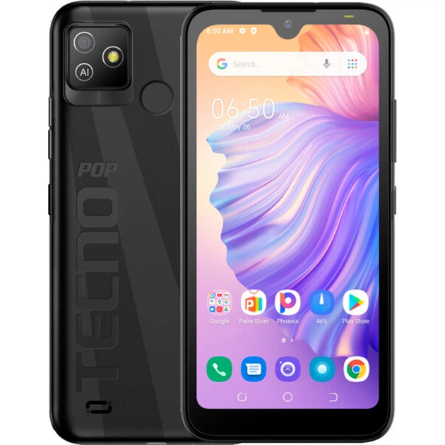 Смартфон Tecno POP 5 Go BD1 1/16Gb Aether Black (4895180771019) UA-UCRF ...