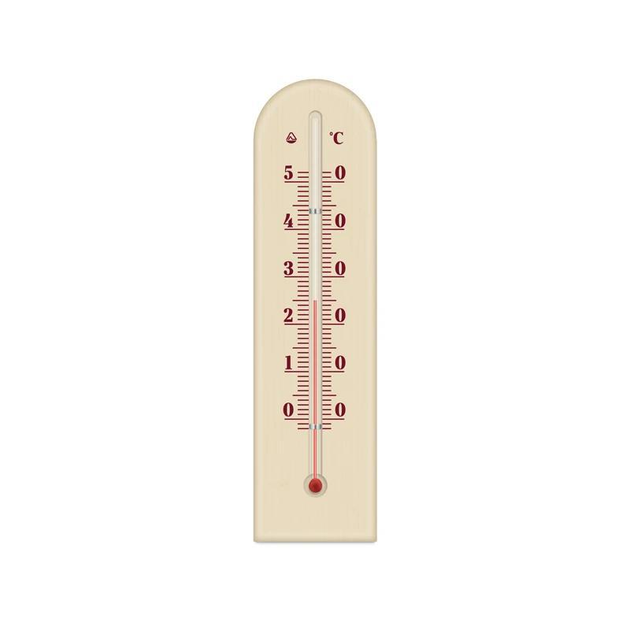 Термометр комнатный 19.6 см 0°C до +50°C деревянный (СП 300083) – фото ...