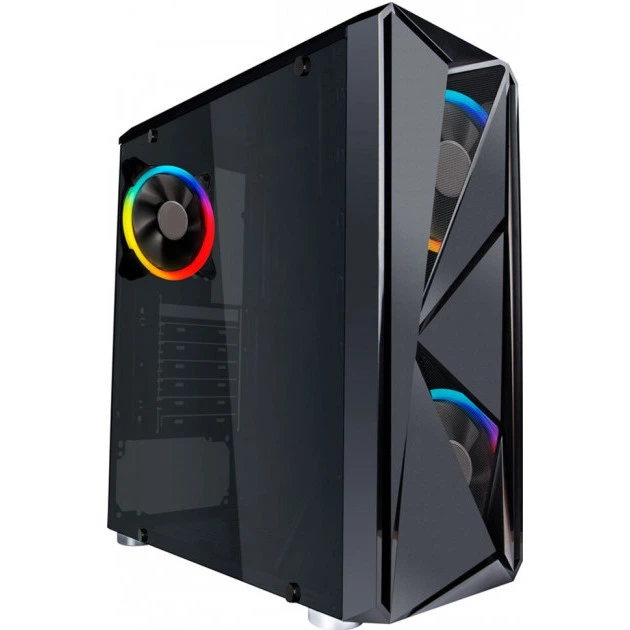 Корпус без БЖ 1stPlayer F4-3R2 RGB Black ATX MicroATX – фото, отзывы ...