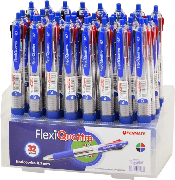 Набор ручек Penmate Flexi Quattro Разноцветные 32 шт (ZES5906910821030 ...