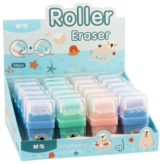 Набор ластиков M&G Summer Cha-Cha-Cha с валиком 24 шт (6942109520130 ...