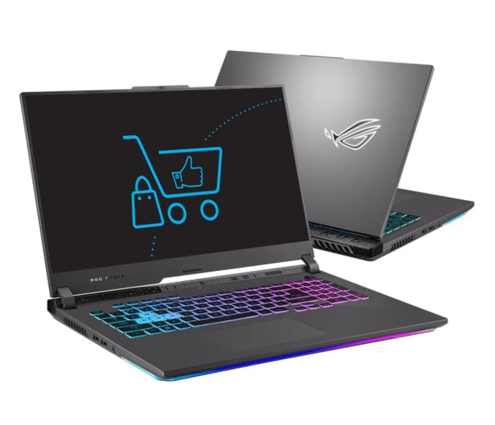 Ноутбук ASUS ROG Strix G17 R9-7845HX/32GB/512 RTX4060 144Hz – фото ...