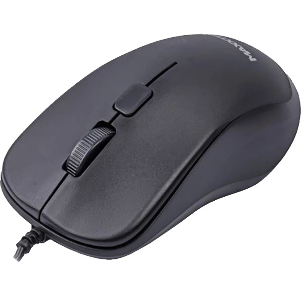 Миша Maxxter Mc-3B01, Black, USB, оптична, 1000 dpi, 4 кнопки, 1.8 м – фото, відгуки ...