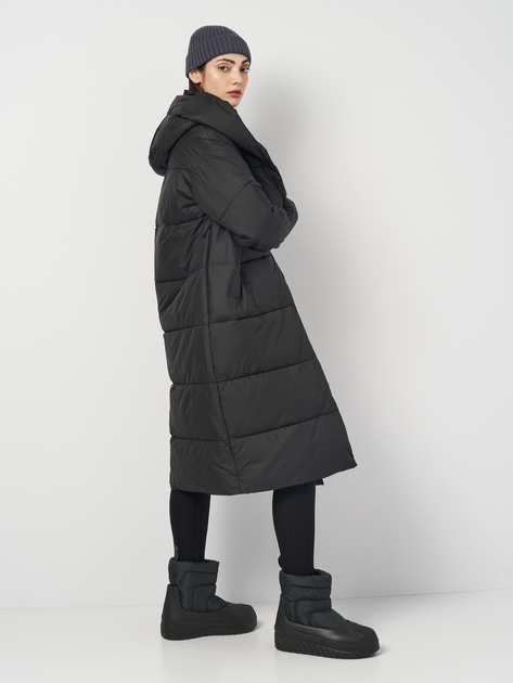 Куртка зимняя длинная женская Aixiaohua 9068 XL Черная (ROZ6501054824 ...