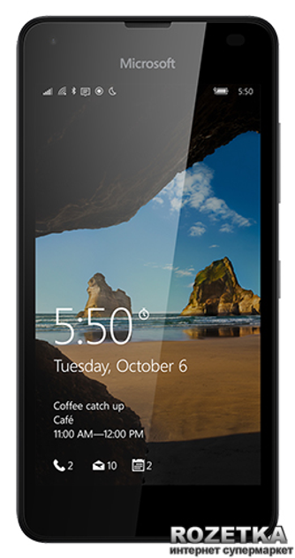 Мобильный телефон Microsoft Lumia 550 Black – фото, отзывы ...