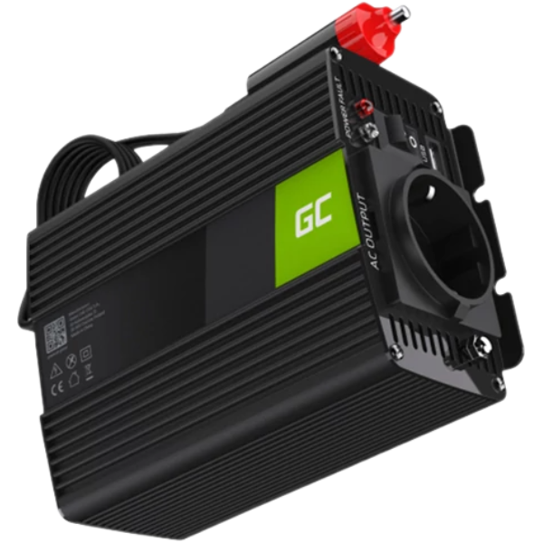 Інвертор (перетворювач напруги) Green Cell INV06 (12V/230V | 150/300W ...