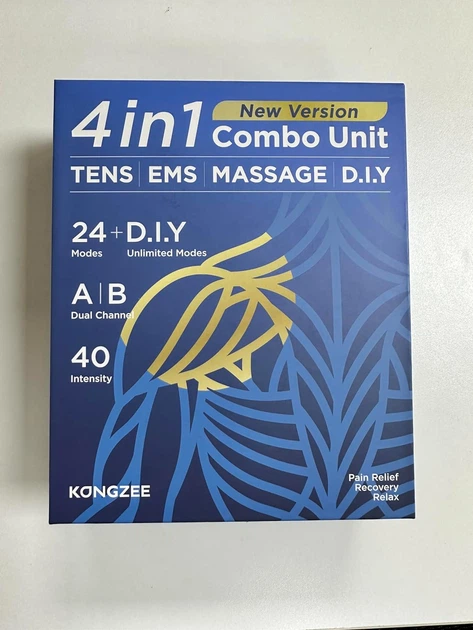 Апарат для електростимуляції м'язів Kongzee 4 in 1 (P-202413) – фото, відгуки, характеристики в ...