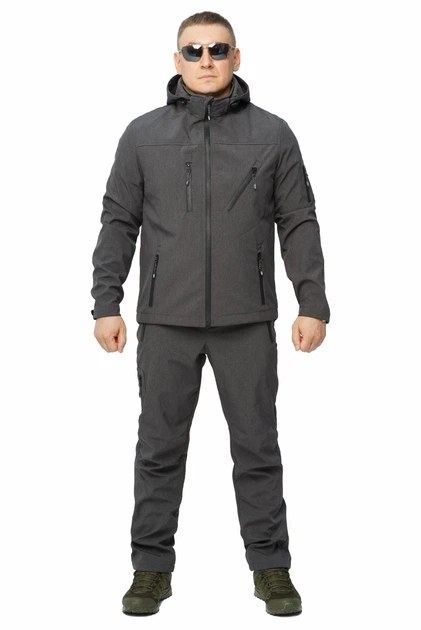 Костюм демісезоний Soft Shell 58 Темно сірий (VT91024289) – Брендовий одяг | ROZETKA
