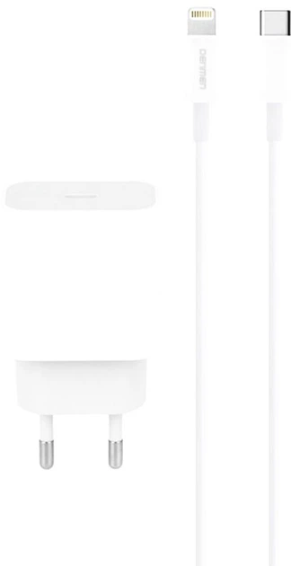 Сетевое зарядное устройство для Denman DC06 20W 3.6A USB-C белый с ...