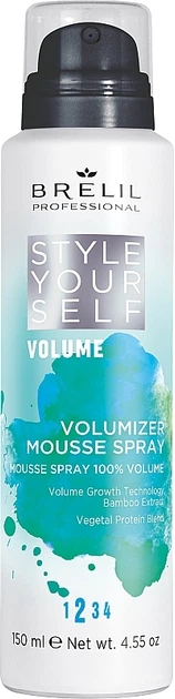Спрей-мусс для объема волос - Brelil Style Yourself Volume Volumizer ...
