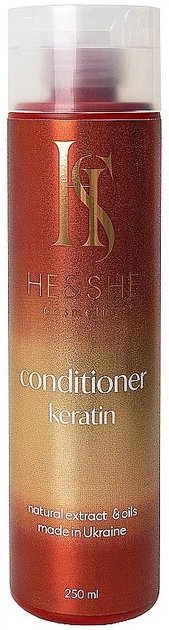 Кондиционер с кератином - He&She Cosmetics Conditioner Keratin 250ml ...