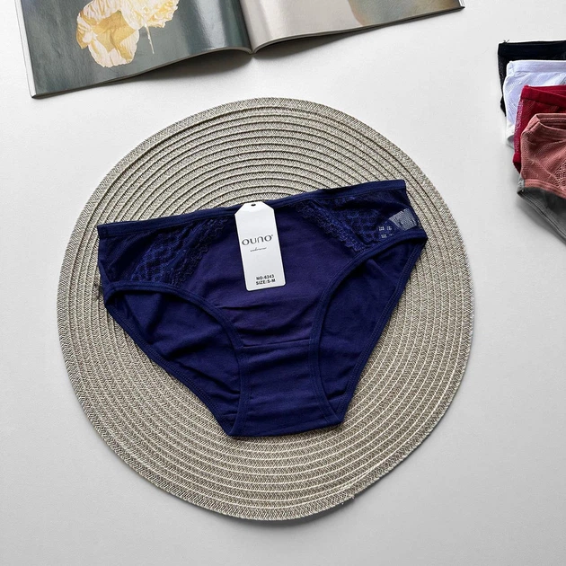 Женские трусы Ouno 6220 слипы, Синие L/XL – Брендовая одежда | ROZETKA