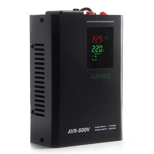 Стабілізатор напруги релейний APRO AVR-500V – фото, відгуки, характеристики в інтернет-магазині ...