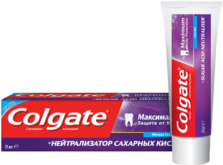 Зубная паста Colgate Максимальная защита от кариеса Нейтрализатор ...