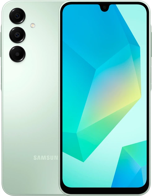 Мобільний телефон Samsung Galaxy A16 4/128GB Light Green (SM-A165FLGBEUC) – фото, відгуки ...