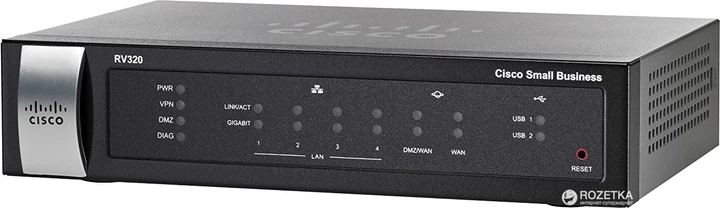 VPN-маршрутизатор Cisco SB RV320 Dual Gigabit WAN VPN (RV320-K9-G5 ...