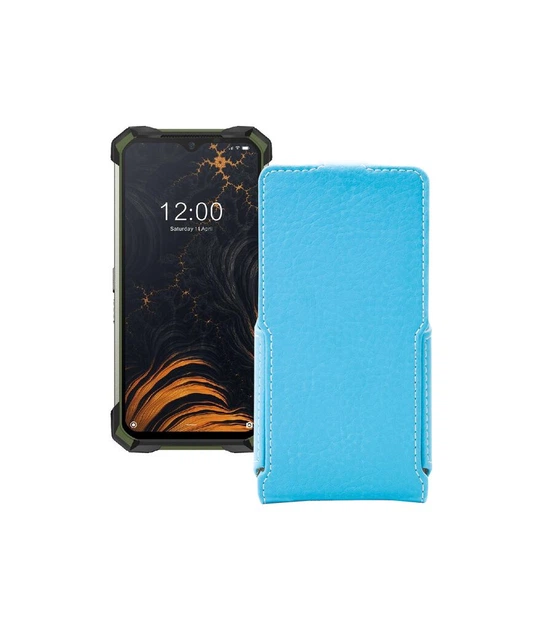 Чохол-флип з екошкіри для телефону Doogee S88 Pro Блакитний – фото ...