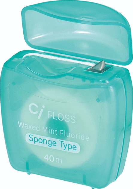 Зубна спонж-нитка Ci medical New Ci Floss Sponge для чутливих зубів і ...