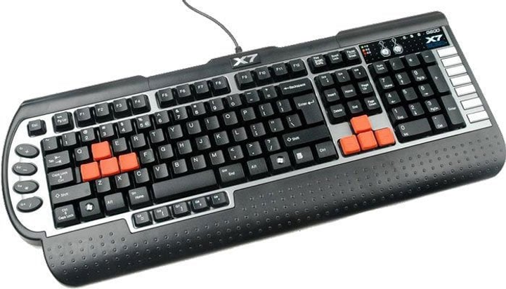 Клавиатура проводная A4Tech X7 G800V USB (4711421857062) – фото, отзывы ...